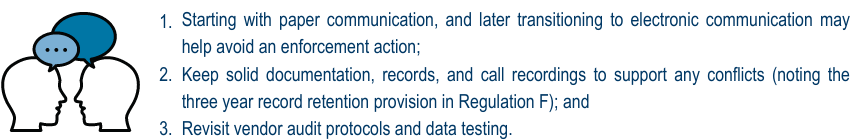 Regulation F Top Three Tips: What Creditors Need to Know