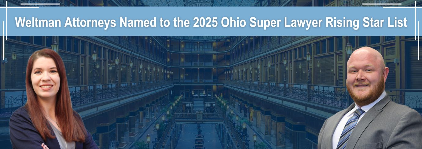 Weltman Attorneys Named to the 2025 Ohio Super Lawyer Rising Star List
