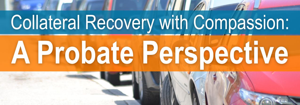 Collateral Recovery with Compassion: A Probate Perspective